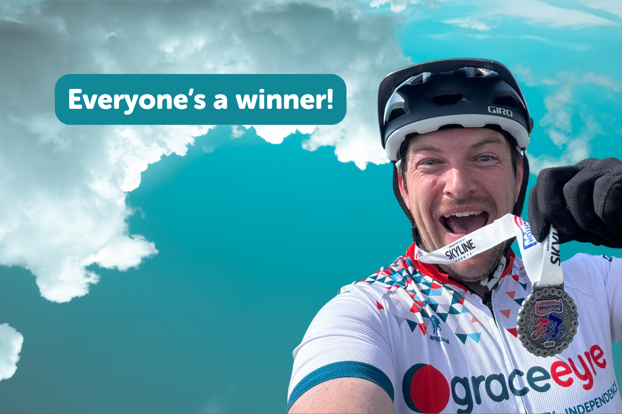 Signed up to a challenge event? Find out how everyone can be a winner ...